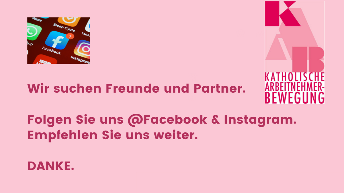 Folgen Sie uns auf Facebook und Instagram :) - Deutsch