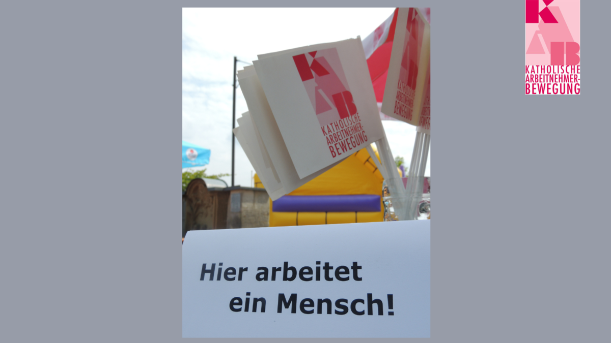 KAB zum Tag der menschenwürdigen Arbeit - Deutsch